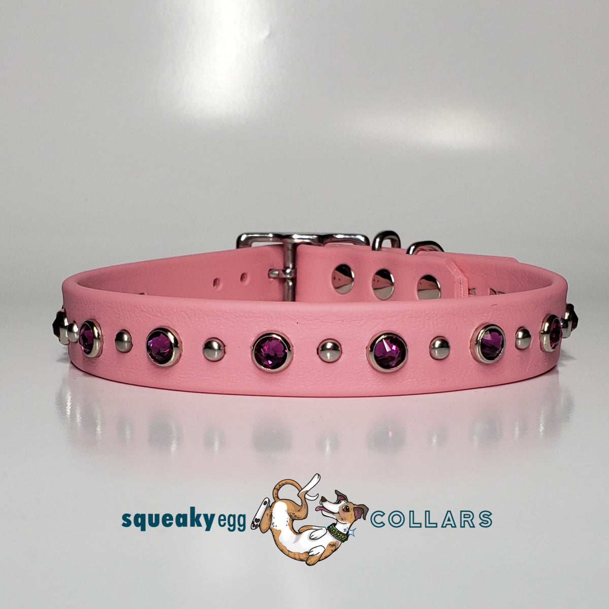 Micro Checker - Biothane® Buckle Collar – Squeaky Egg Shop