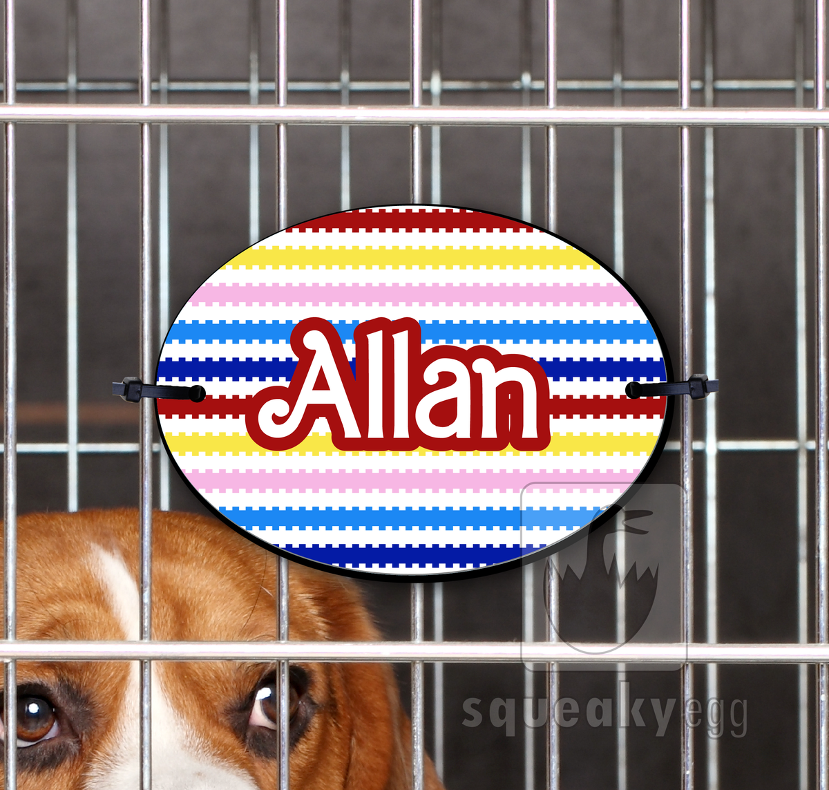 Allan - Crate Tag – Squeaky Egg Shop
