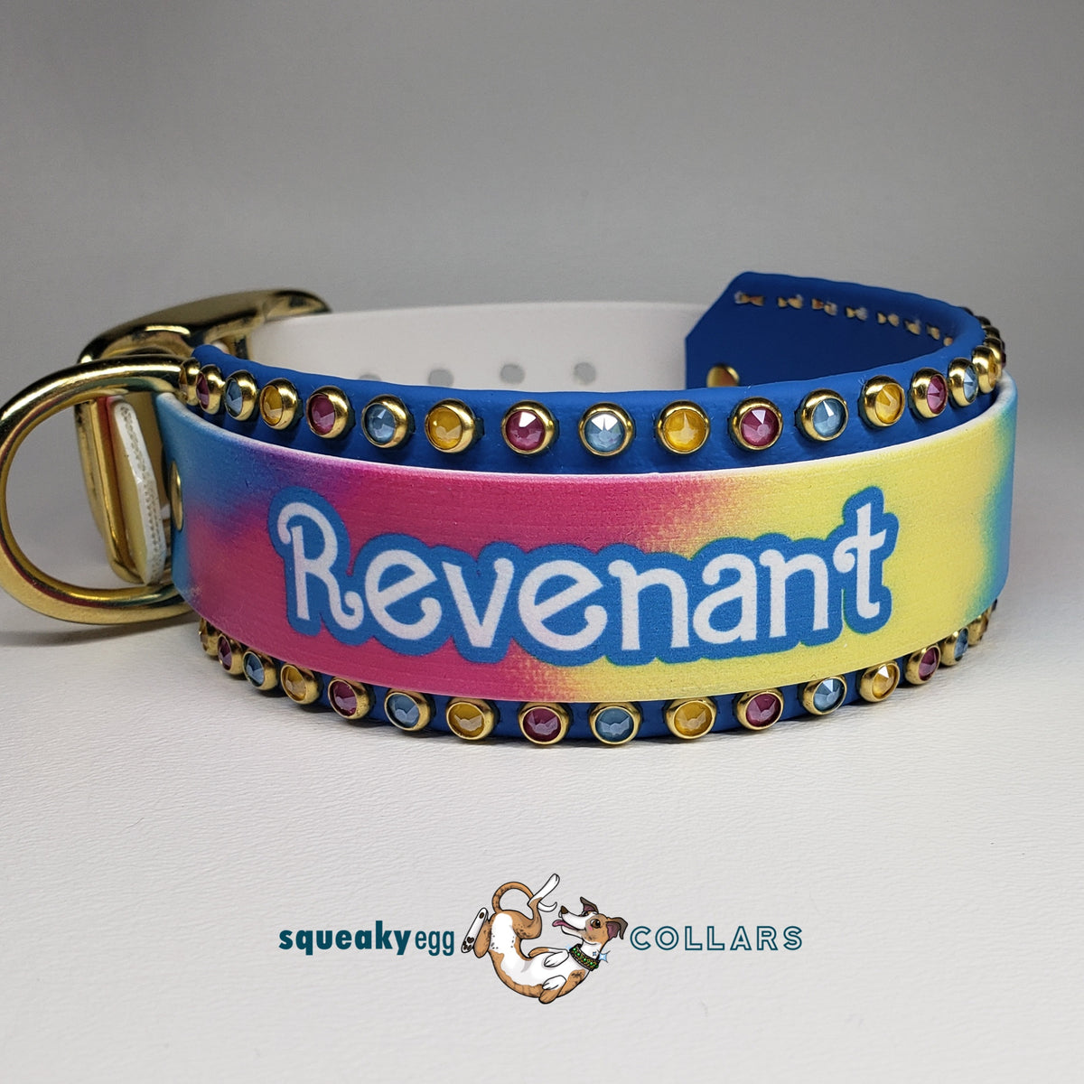 Ken - Printed Biothane® Buckle Collar – Squeaky Egg Shop