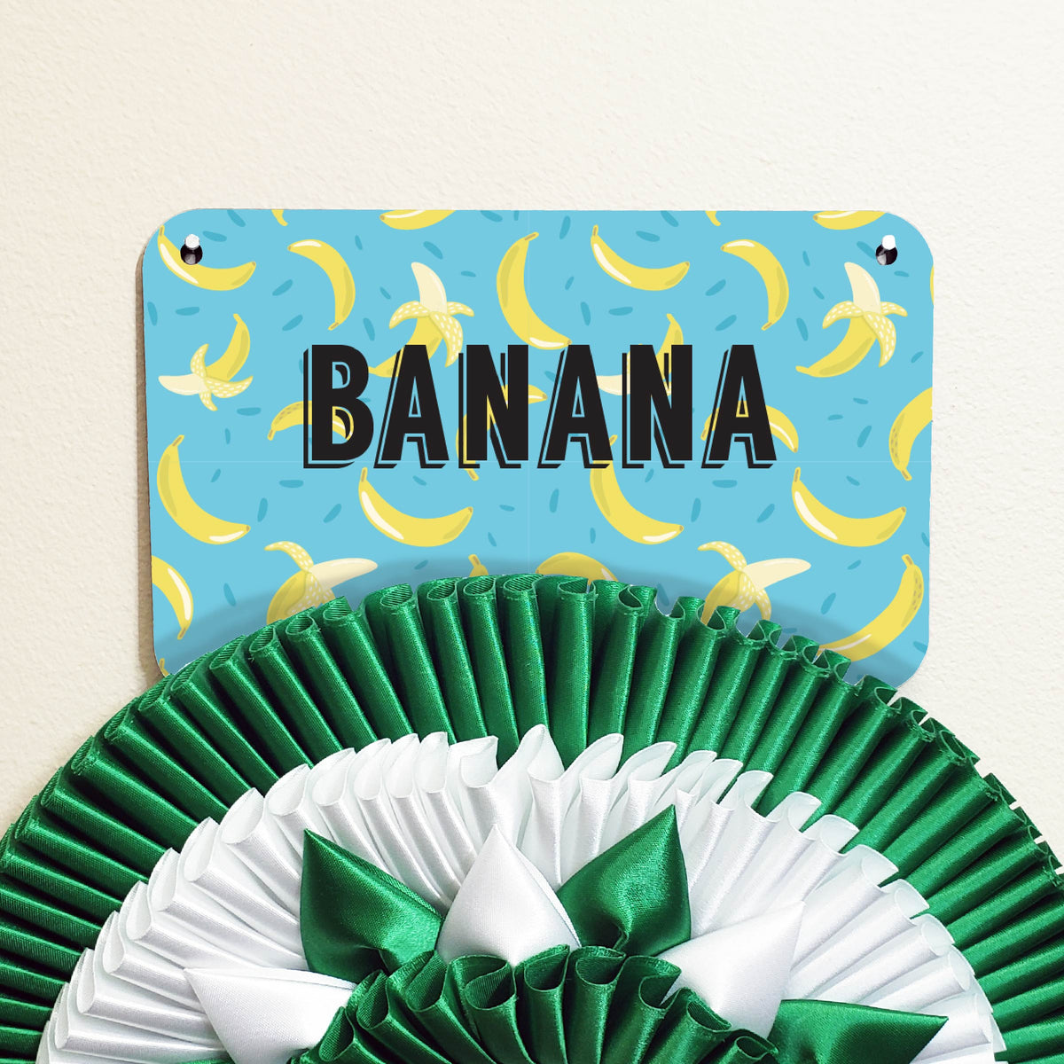 Banana - Rosette Ribbon Holder – Squeaky Egg Shop