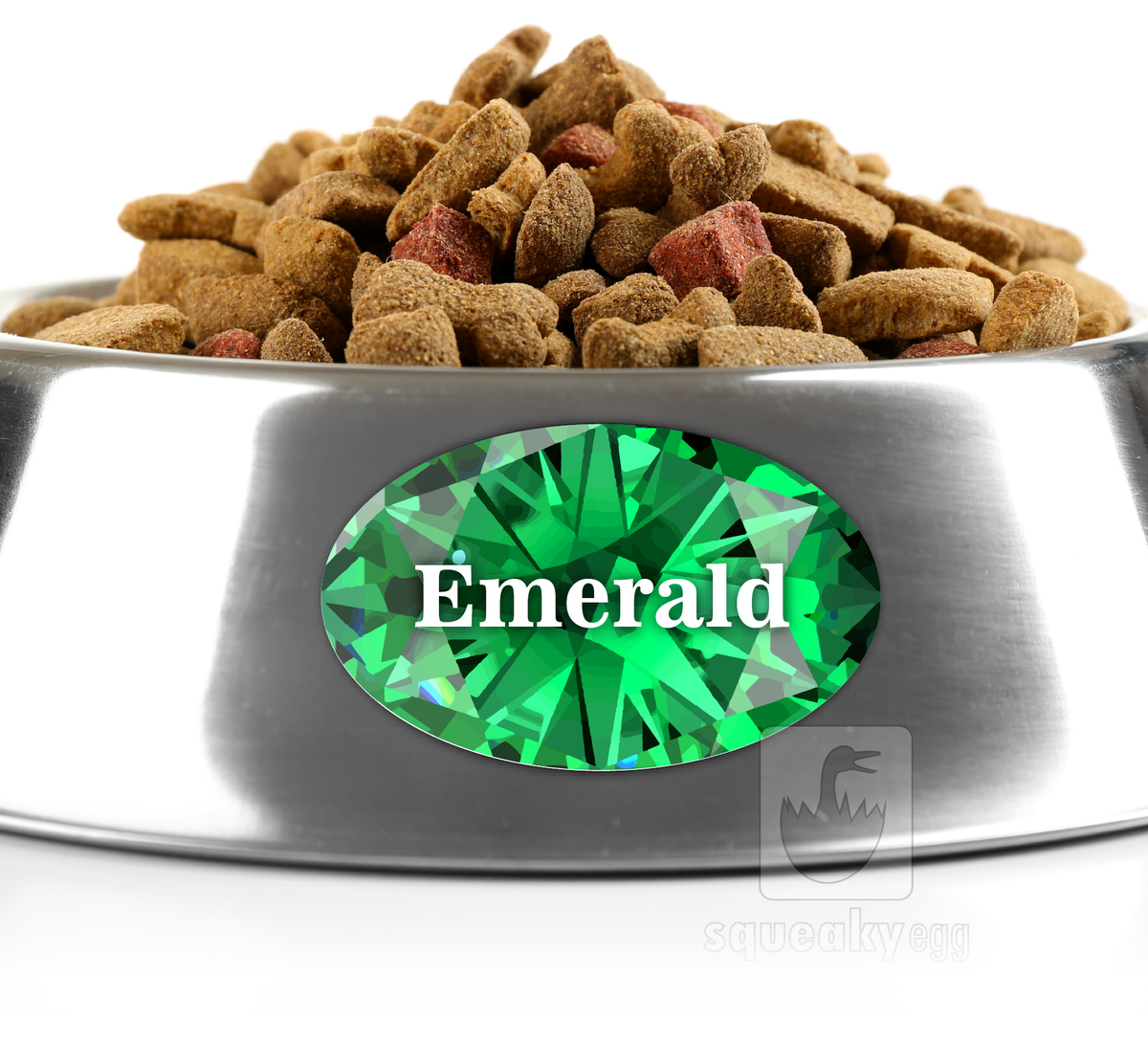 Emerald - Bowl Decal – Squeaky Egg Shop