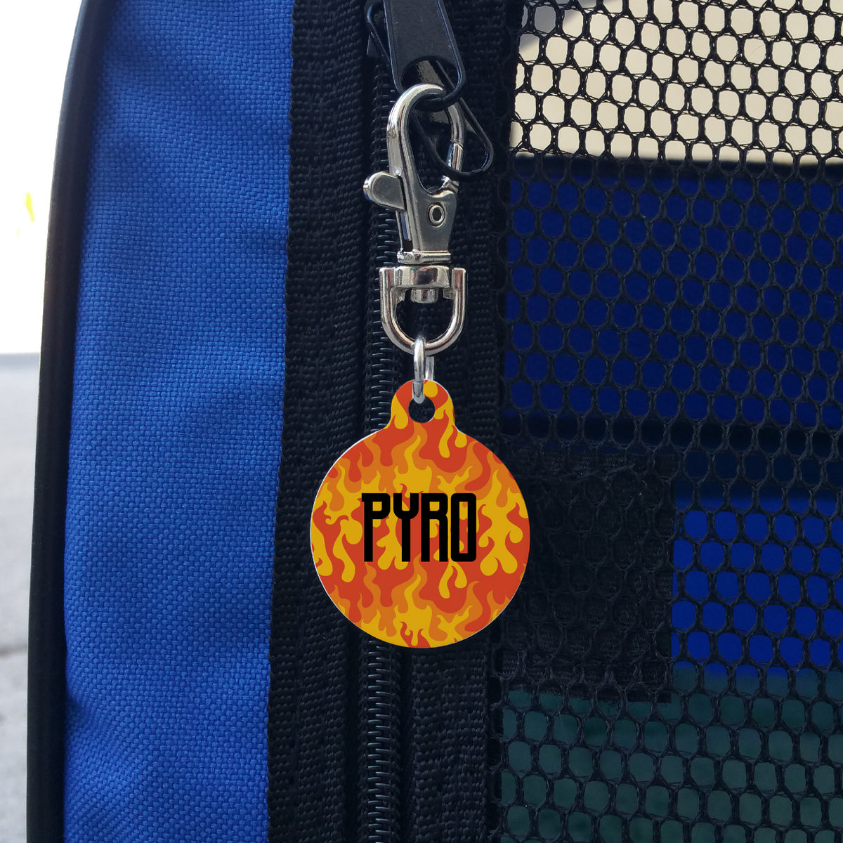 Pyro - Zipper Pull – Squeaky Egg Shop