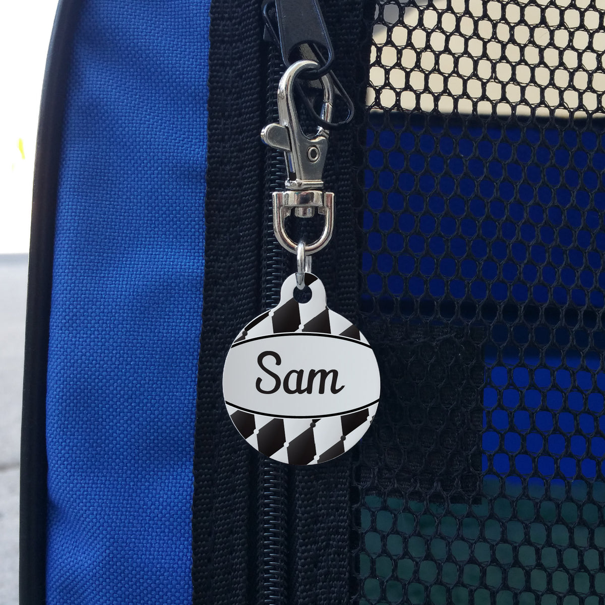 Sam - Zipper Pull – Squeaky Egg Shop