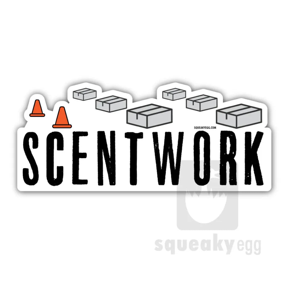 Scentwork - Car Decal – Squeaky Egg Shop