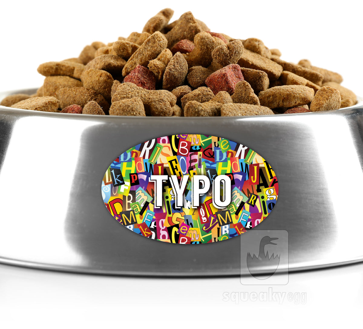 Typo - Bowl Decal – Squeaky Egg Shop